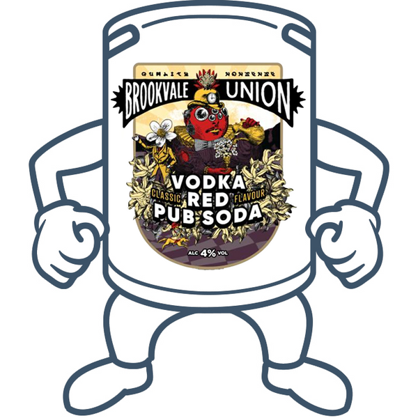 Brookvale Union Pub Red Soda 50lt Keg - Kegs on Legs