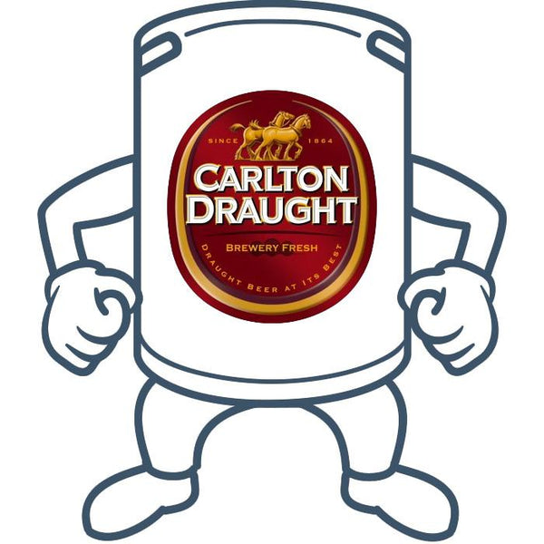 Carlton Draught Kegs Available Same Day in Melbourne - Kegs on Legs