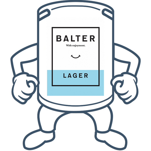 Balter Lager 50lt Beer Keg - Kegs on Legs