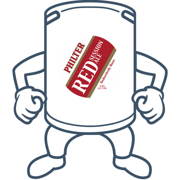 Philter Red Kegs for Sale & Hire Melbourne & Sydney - Kegs on Legs